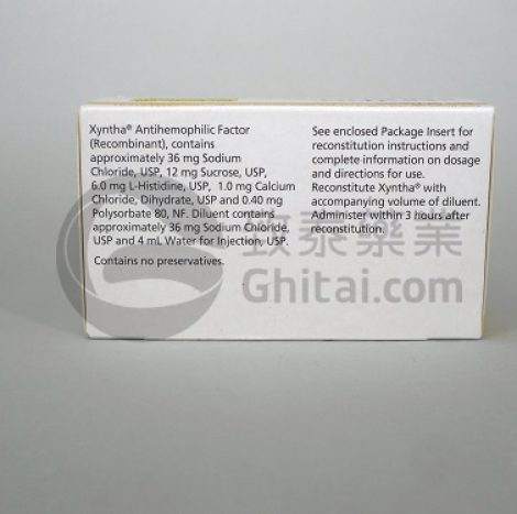 XYNTHA/ANTIHEMOPHILIC FACTOR | 香港致泰药业_正规药品批发商_购买靶向抗癌肿瘤新药