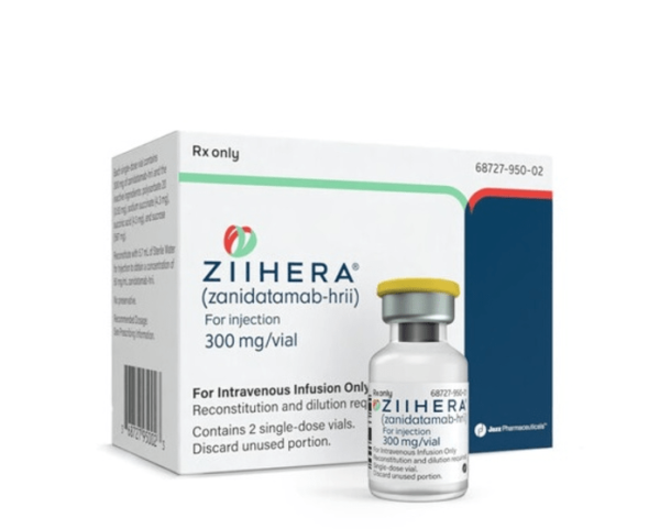 ZIIHERA(zanidatamab,泽尼达妥单抗)中文说明书|用于先前接受过治疗、无法切除或转移性HER2阳性胆道癌的成年患者治疗 ...